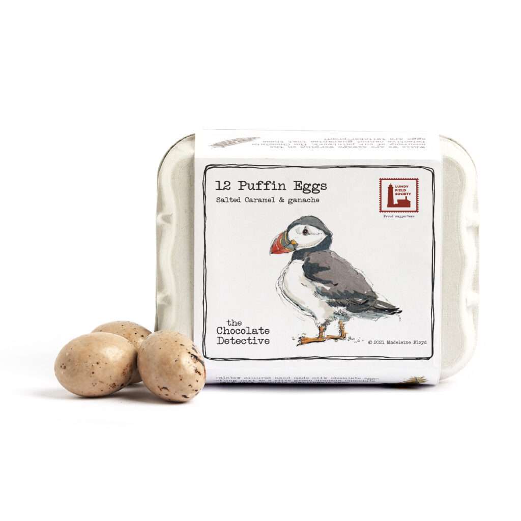 12 Puffin Eggs 150g – The Chocolate Detective