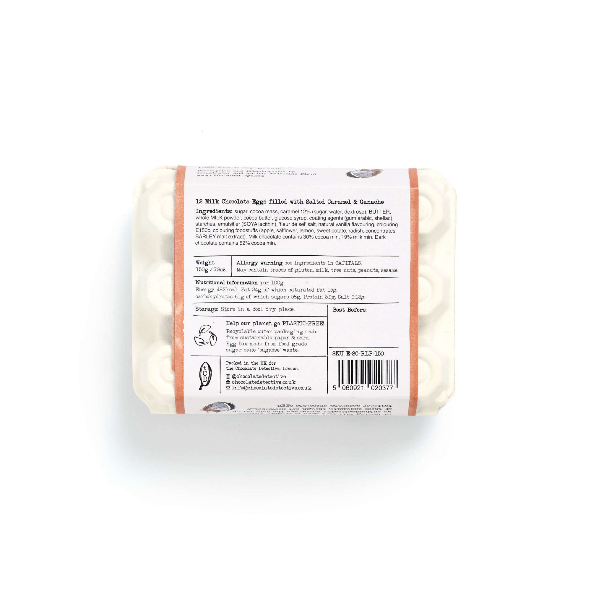Partridge Egg Back – the Chocolate Detective